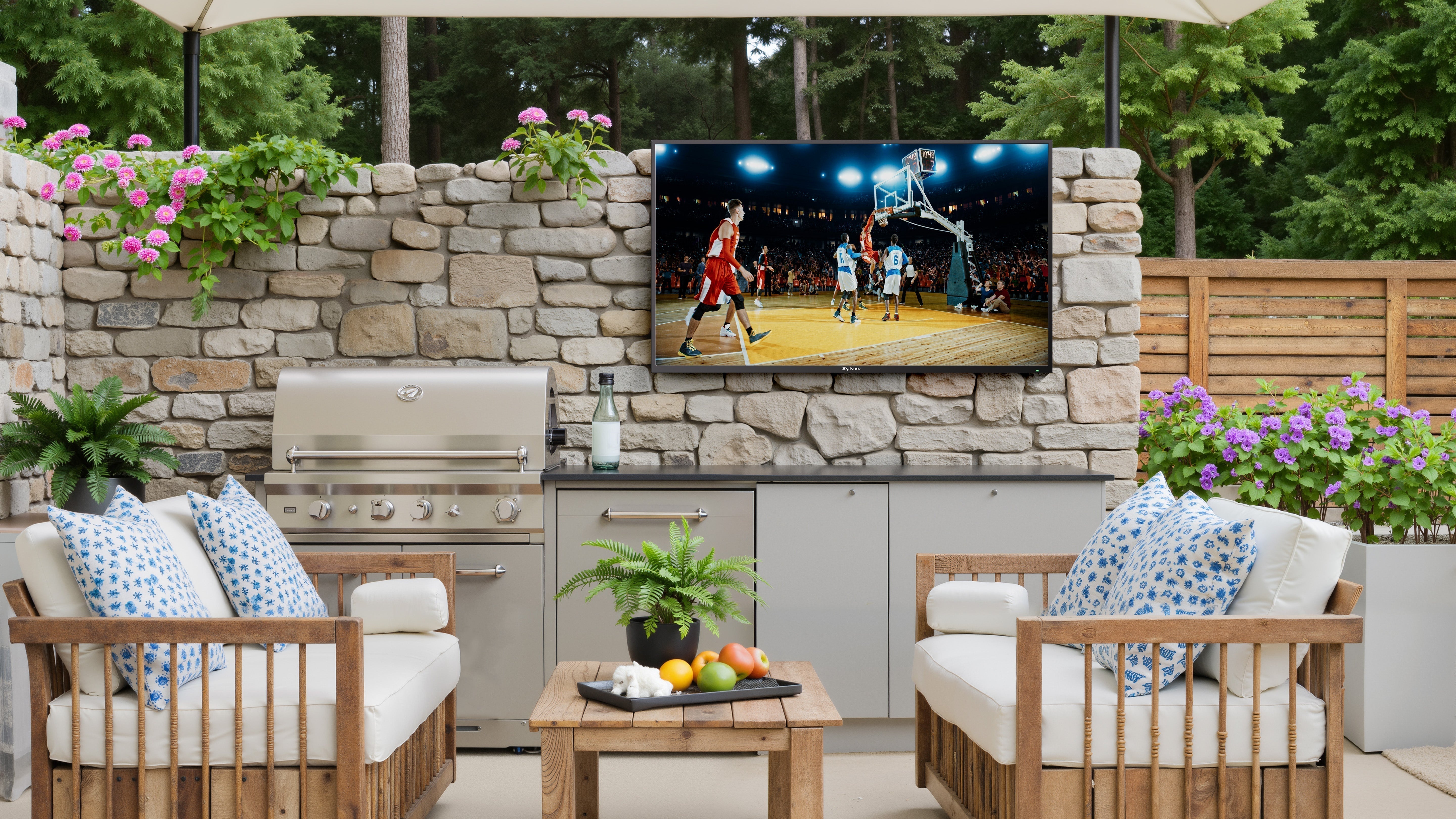 Transforming Outdoor Living: Sylvox Showcases Cutting-Edge Outdoor TVs ...