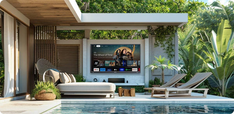 SYLVOX Full Sun High Brightness Outdoor TV: Brilliance Beyond Limits