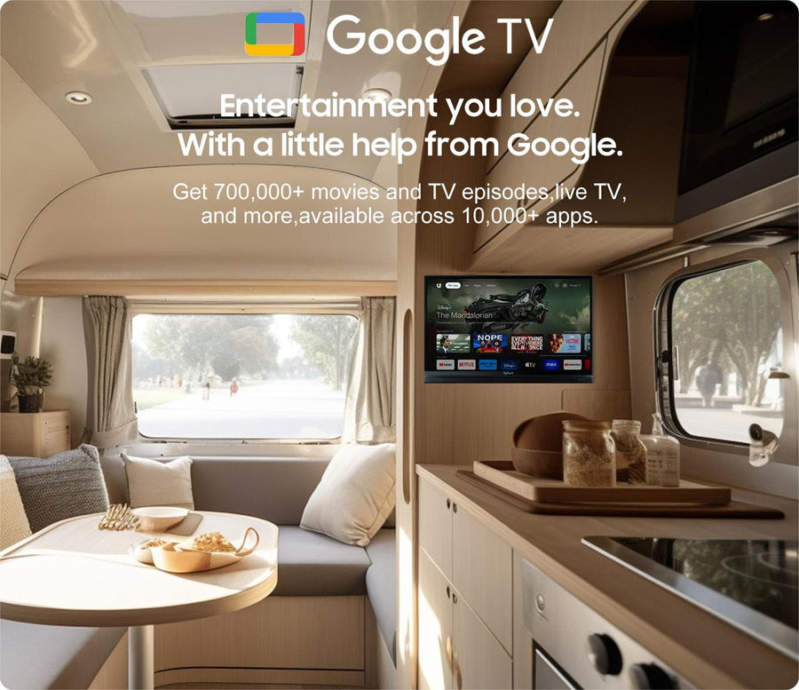 32″ Sylvox Vehicle Series 12V TV | Waterproof Smart TV for RV, Camper ...