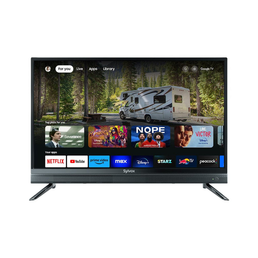 NEW-32" Smart 12V RV TV( 2024 Google TV) -No DVD Combo-Vehicle series ...