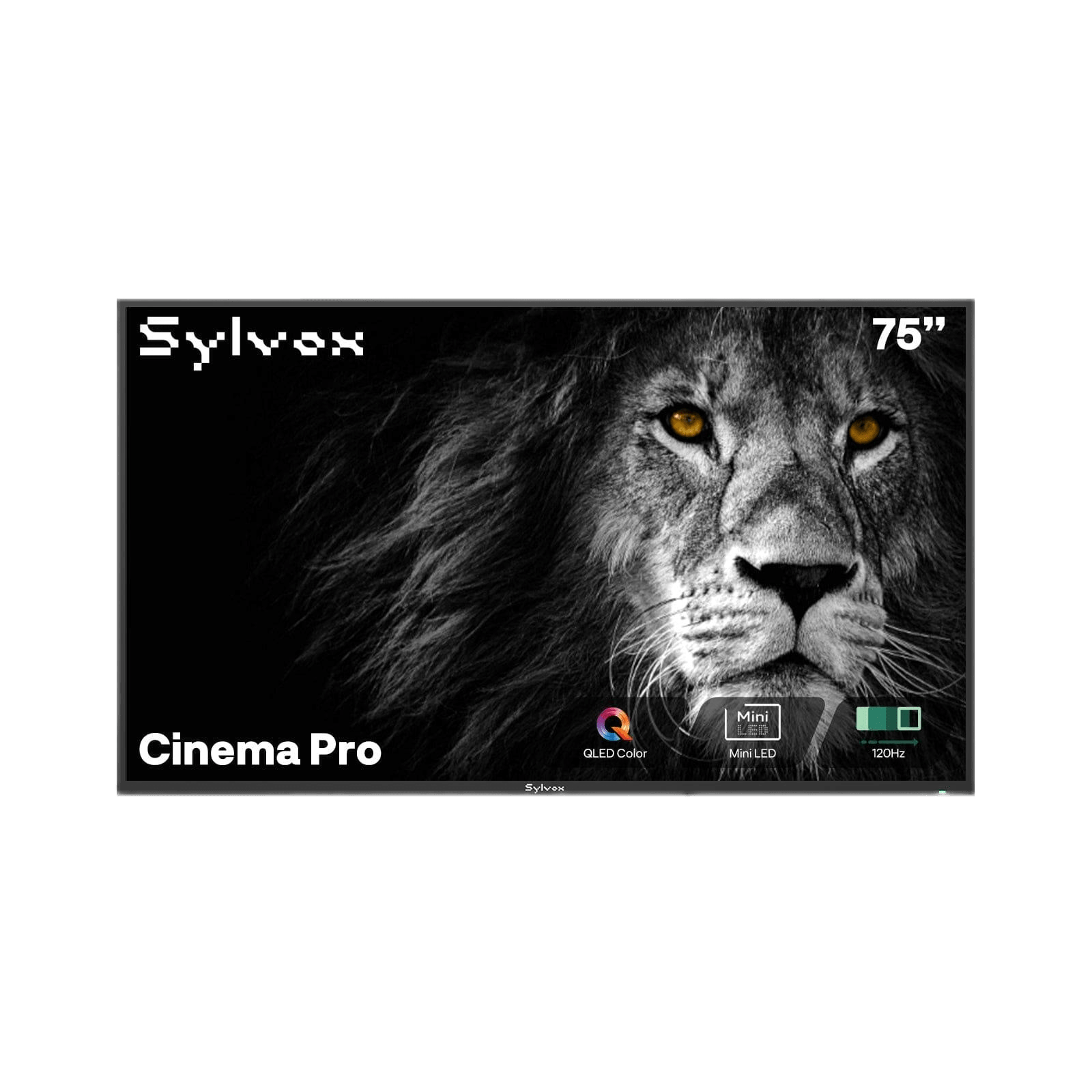 Sylvox Cinema Pro 75" Helio QLED Outdoor TV-( 120HZ, 3500Nits) – SYLVOX