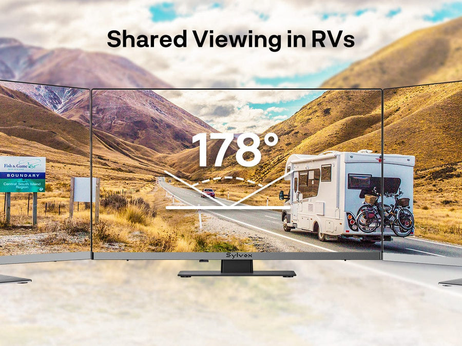 22″ Sylvox 12V Limo RV TV | Waterproof Smart TV for RV, Camper & Marine ...
