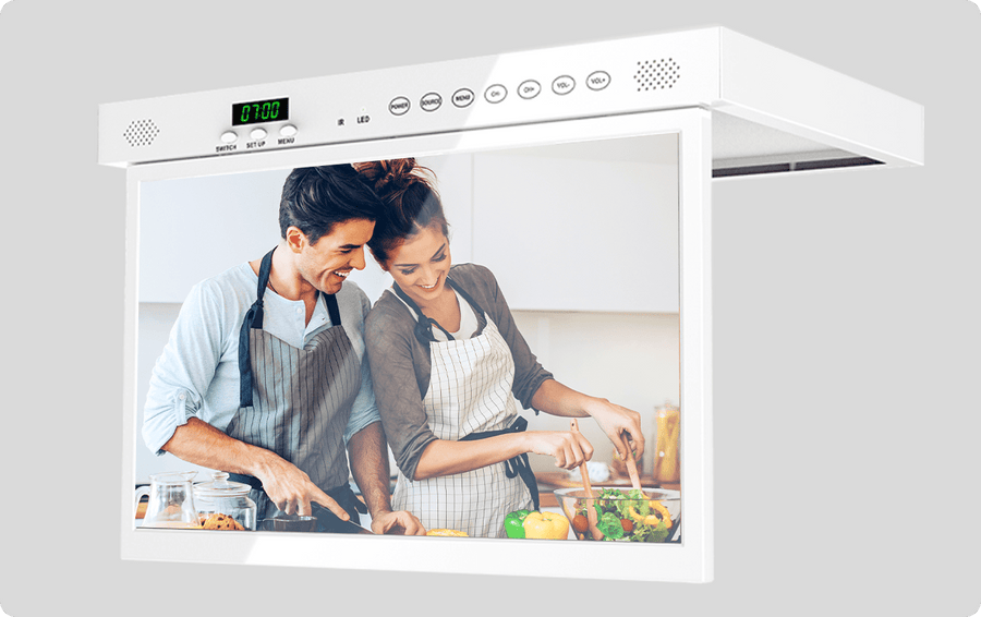 Sylvox 15.6" Smart Under Cabinet TV for Kitchen – SYLVOX