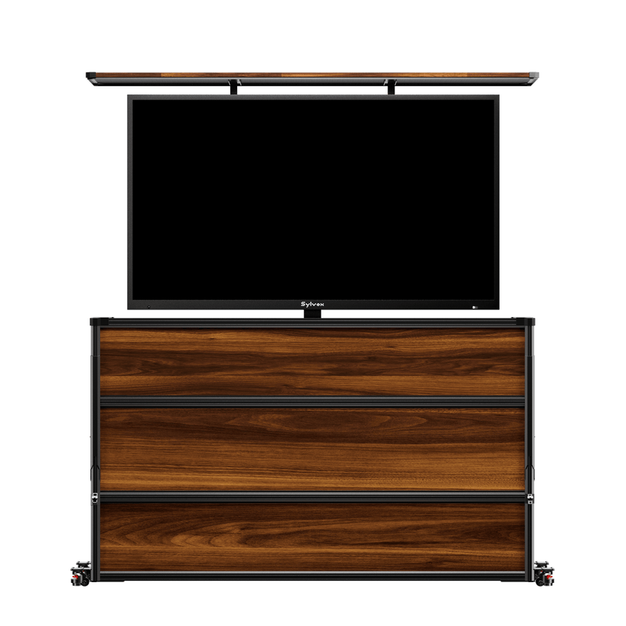 Sylvox 65" Outdoor TV Lift Cabinet, Outdoor Waterproof Cabinet for TV ...
