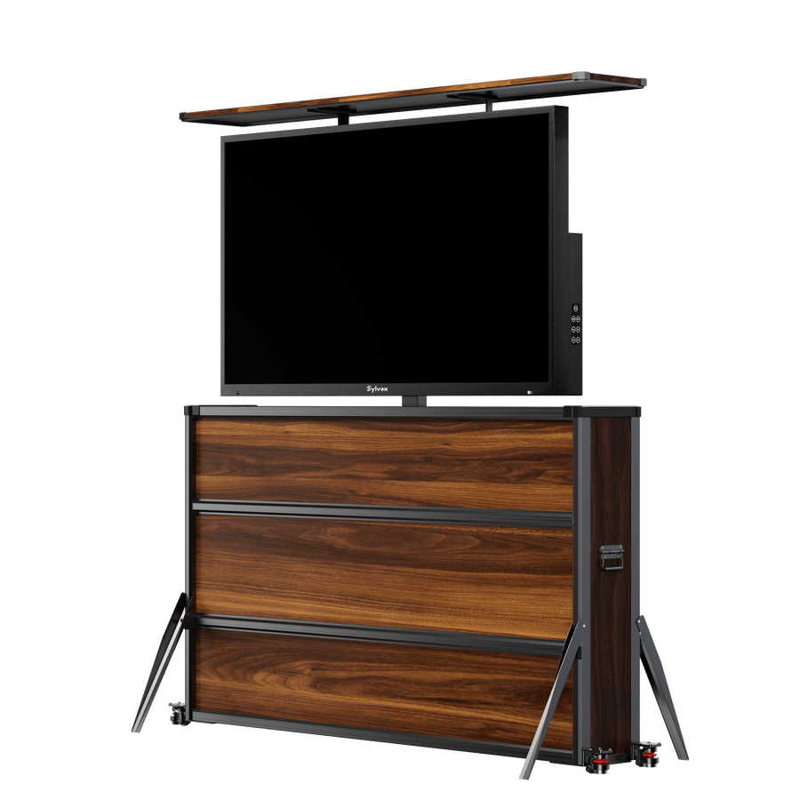 Sylvox 65" Outdoor TV Lift Cabinet, Outdoor Waterproof Cabinet for TV ...